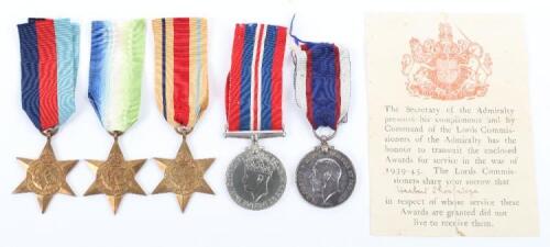 WW2 HMS Martin Operation Torch 1942 Casualty Royal Fleet Reserve Long ...