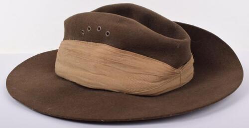 WW2 British Felt Slouch Hat