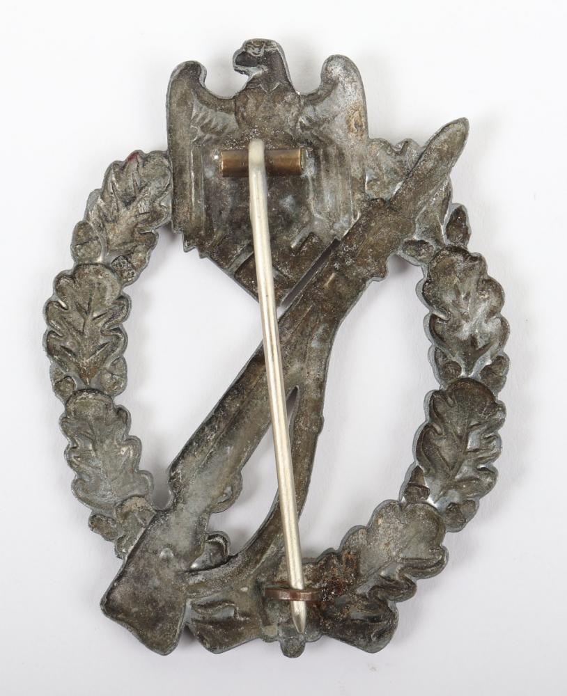 WW2 German Army / Waffen-SS Infantry Assault Badge in Silver