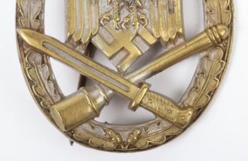 WW2 German Army / Waffen-SS General Assault Combat Badge