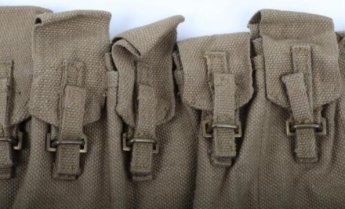 WW2 British Airborne Sten Gun Magazine Bandolier
