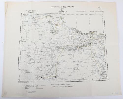 Maps, Tripoli 1:100,000 General Staff 1935 from an Italian map