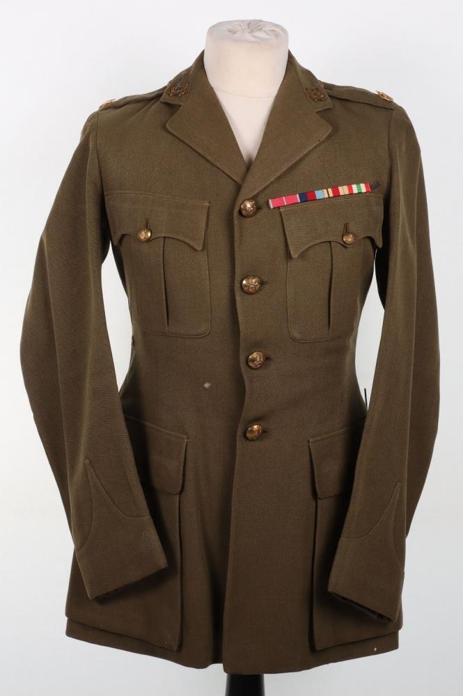 WW2 British Officers Service Dress Uniform 151st / 152nd (Ayrshire ...