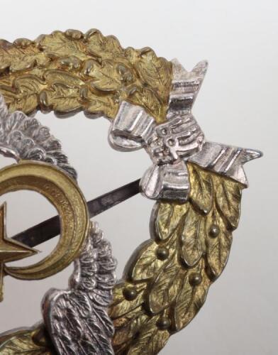 Rare WW1 Ottoman Empire Turkish Pilots Badge