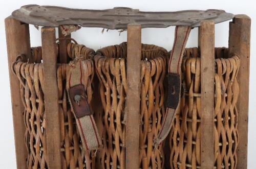 WW1 German Wicker Shell Carrier