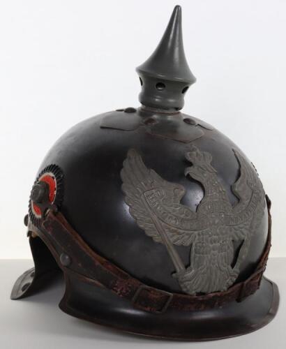 WW1 Prussian 1915 Jager Zu Pferde Enlisted Ranks Pickelhaube / Helmet