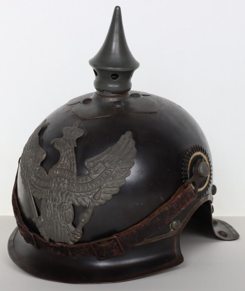 WW1 Prussian 1915 Jager Zu Pferde Enlisted Ranks Pickelhaube / Helmet