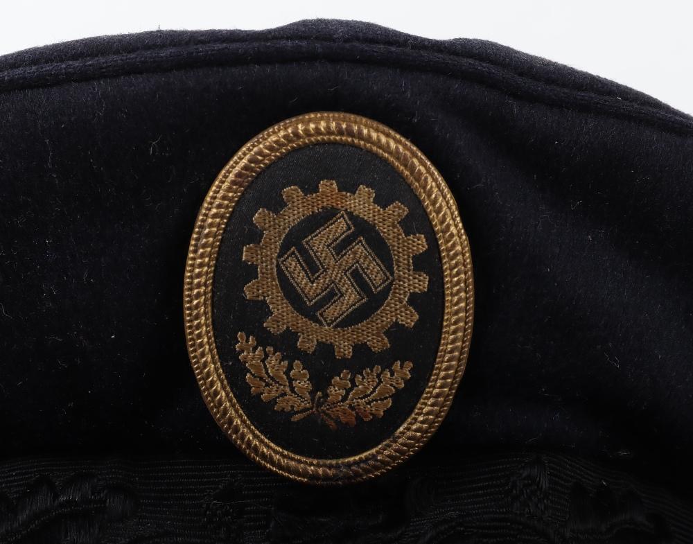 Third Reich D.A.F (Deutsche Arbeitsfront) Labour Service Peaked Cap