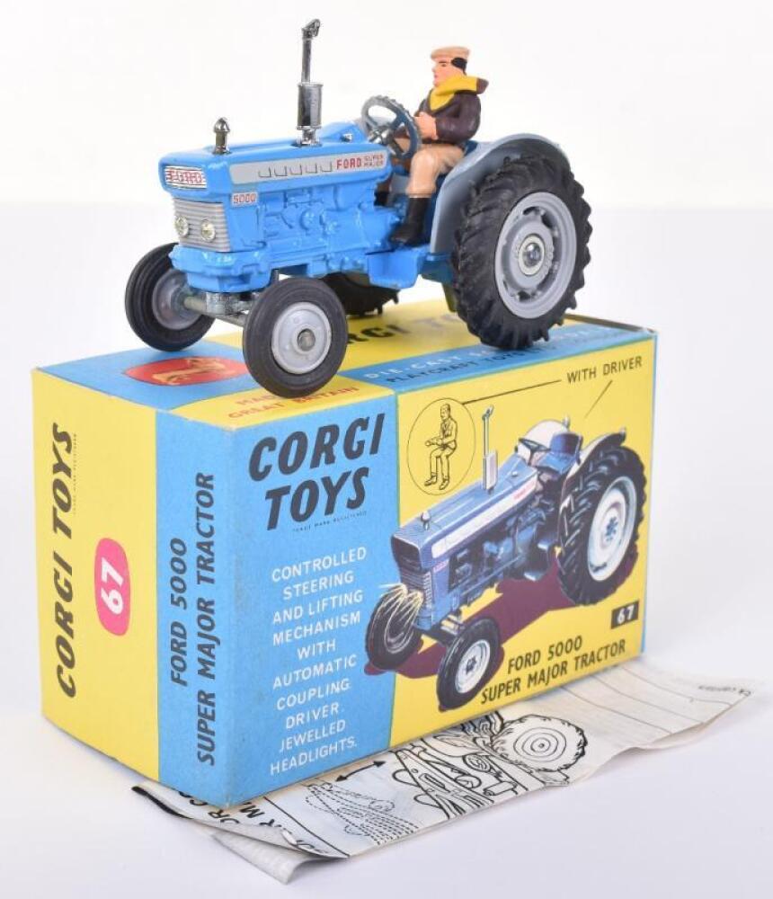 Corgi Toys 67 Ford 5000 Super Major Tractor